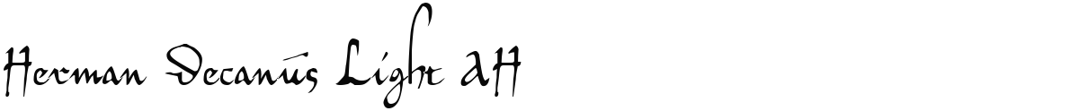 Herman Decanus Light AH - 极字网