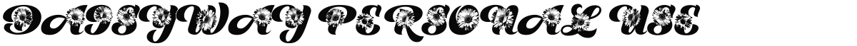 DAISYWAY PERSONAL USE - 极字网