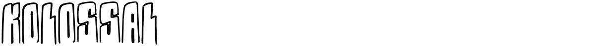 Kolossal - 极字网