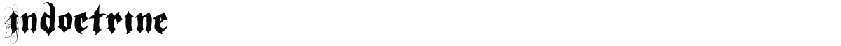 Indoctrine - 极字网